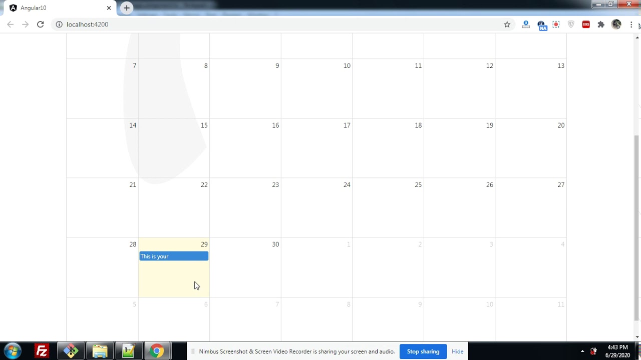 Angular 10 Sweetalert2 Working Example