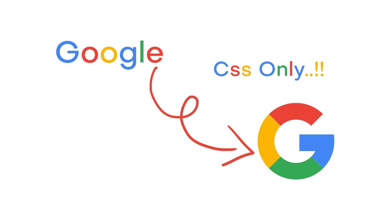 Google Logo Using Css Only | How To Make Google Logo Using Css | Css Google Logo