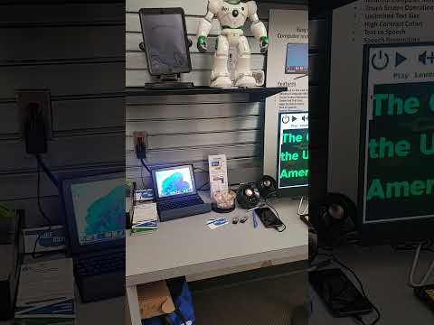 EZReader at ABLE Tech Open House in Stillwater, OK