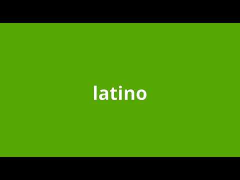 what is the meaning of latino