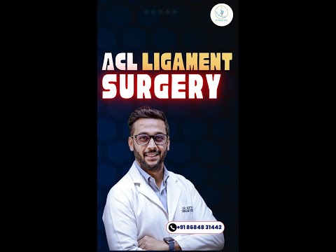 🏥 What Happens in ACL Ligament Surgery? Dr. Aditya Jain, Orthopedic Surgeon #ACLSurgery #KneeInjury