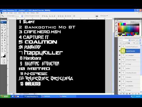 DaFont Best Fonts Part 1