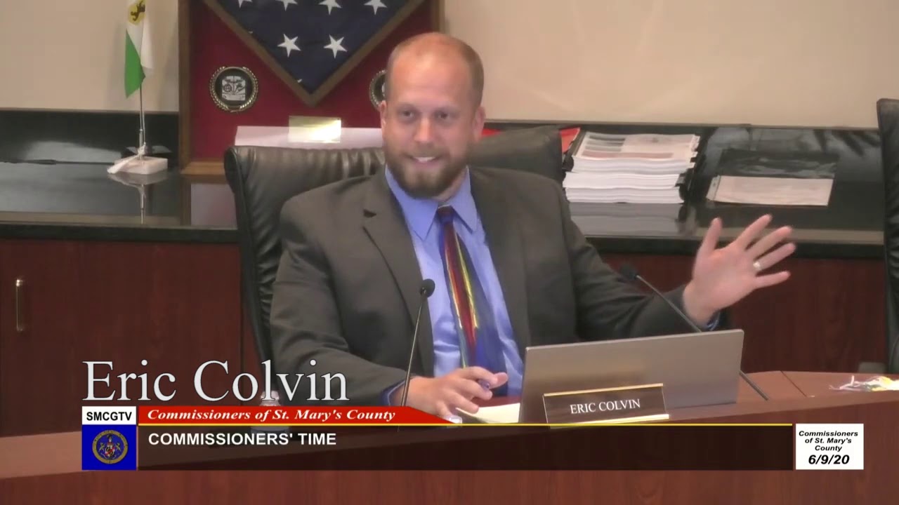 Commissioners' Time 6/9/20 - Colvin