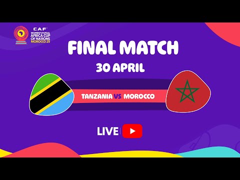 Tanzania vs. Morocco - Futsal WAFCON 2025 | Final Match
