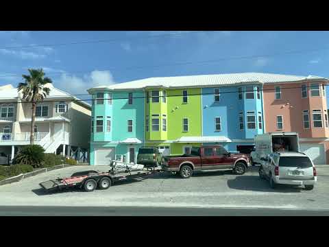 Navarre Beach Florida - Beach Side Town 🌴 2021 Driving Tour