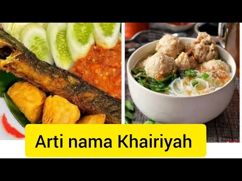 arti nama Khairiyah