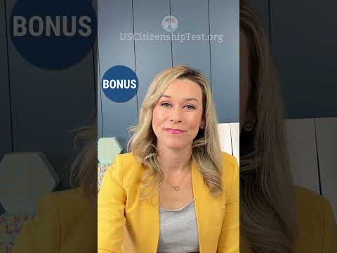 2024 Official USCIS 100 Civics Question BONUS | US Citizenship Test civics #n400 #uscitizenshiptest