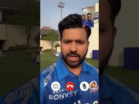 Rohit Calling AR filter ft. @Funcho | Mumbai Indians