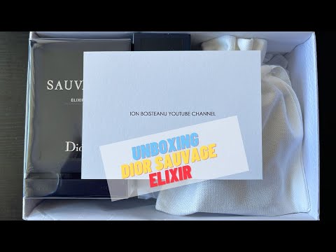 Dior Sauvage Elixir - Short Unboxing Plus Many Extra Free Goodies!
