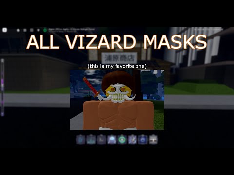 All Vizard masks (Peroxide)