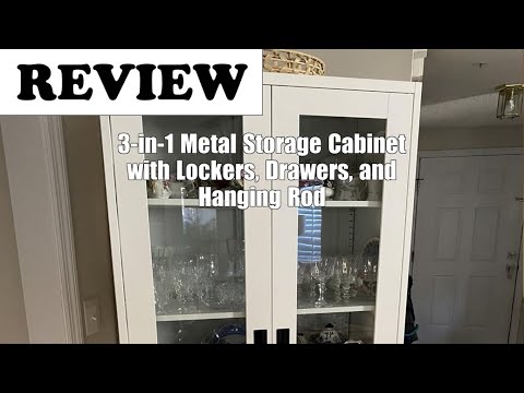3-in-1 Metal Storage Cabinet Review: Lockers & Drawers (2025)