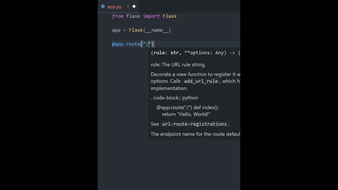 Speedrun: Making a web application using flask/python
