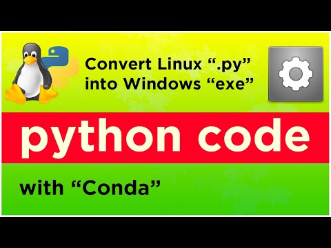 How to make an "exe" from Python code with Linux only package | pdftotext & Conda example | Poppler