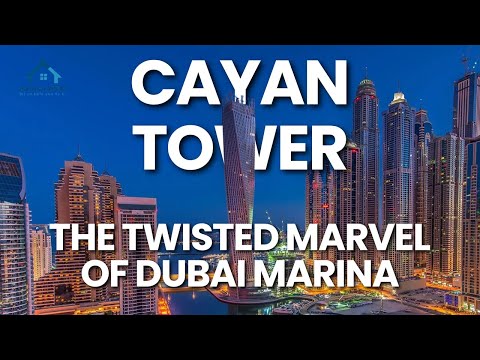 Cayan Tower The Twisted Marvel of Dubai Marina | World's Highest Twisted Inaugurated in Dubai