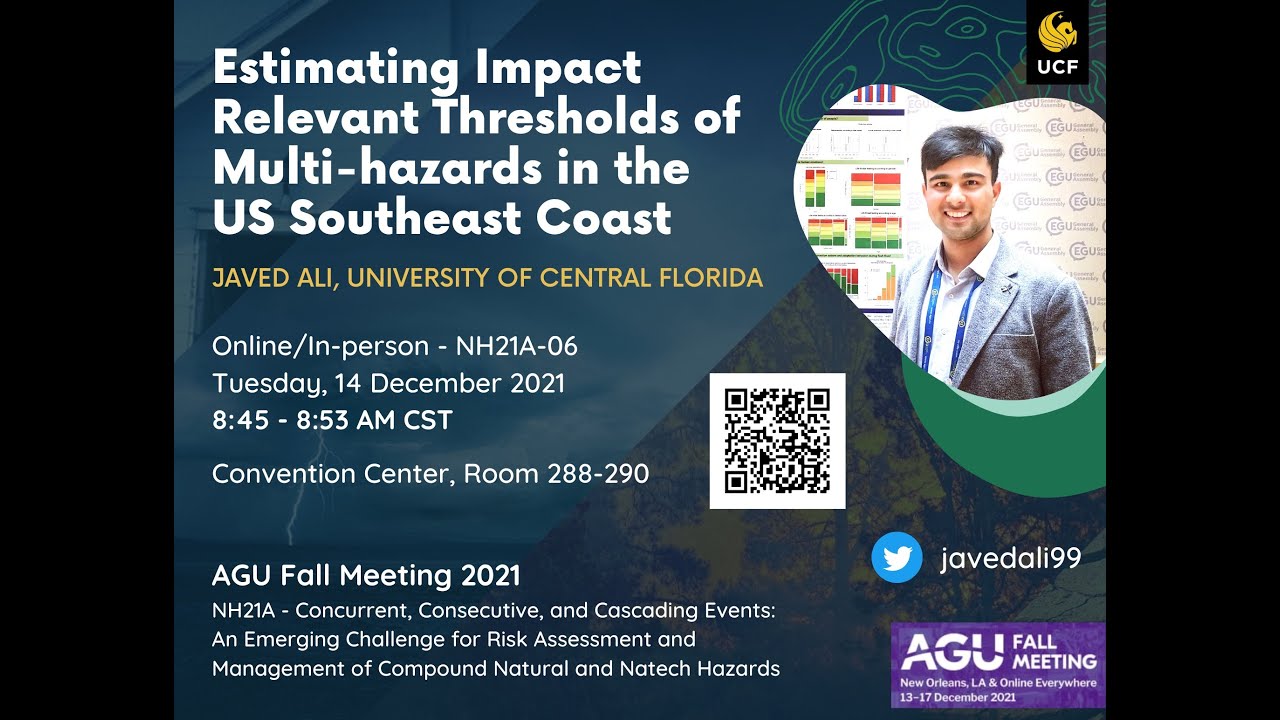 AGU2021 - Estimating Impact Relevant Thresholds of Multi-hazards in the U.S. Southeast Coast