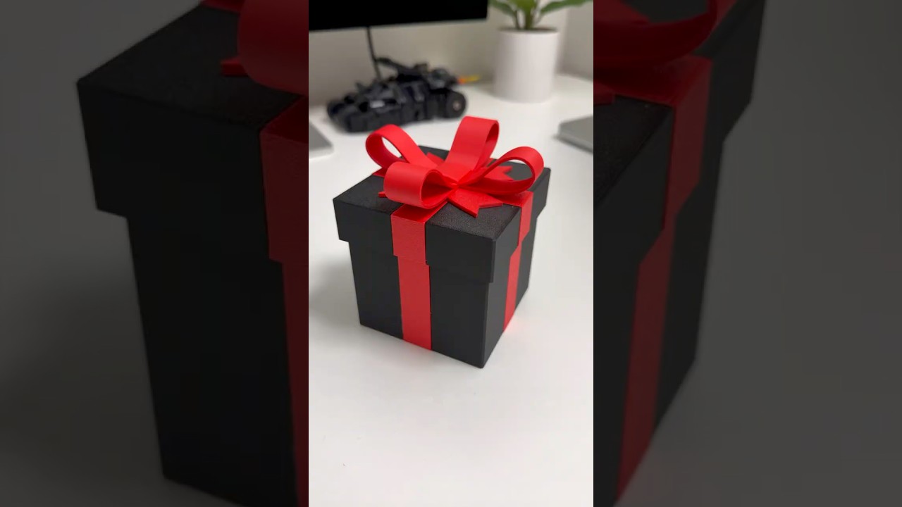 3D Printed Lockable Gift Box #3dprinting #satisfying #3dprint #gift  #birthday