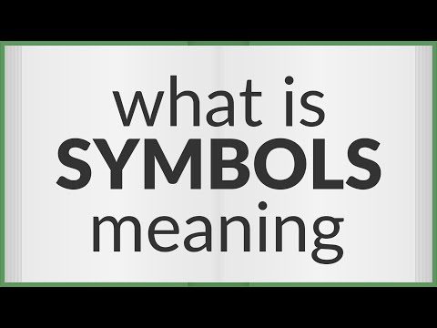 Symbols | meaning of Symbols