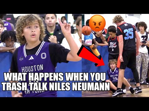 DONβT MESS WITH NILES NEUMANN!! Responds to Trash Talker with 30 BALL!