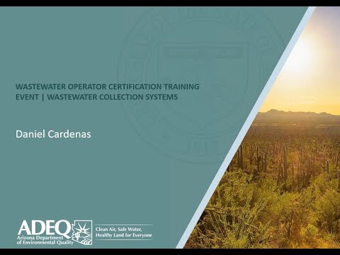 Wastewater Collection Systems | Part I