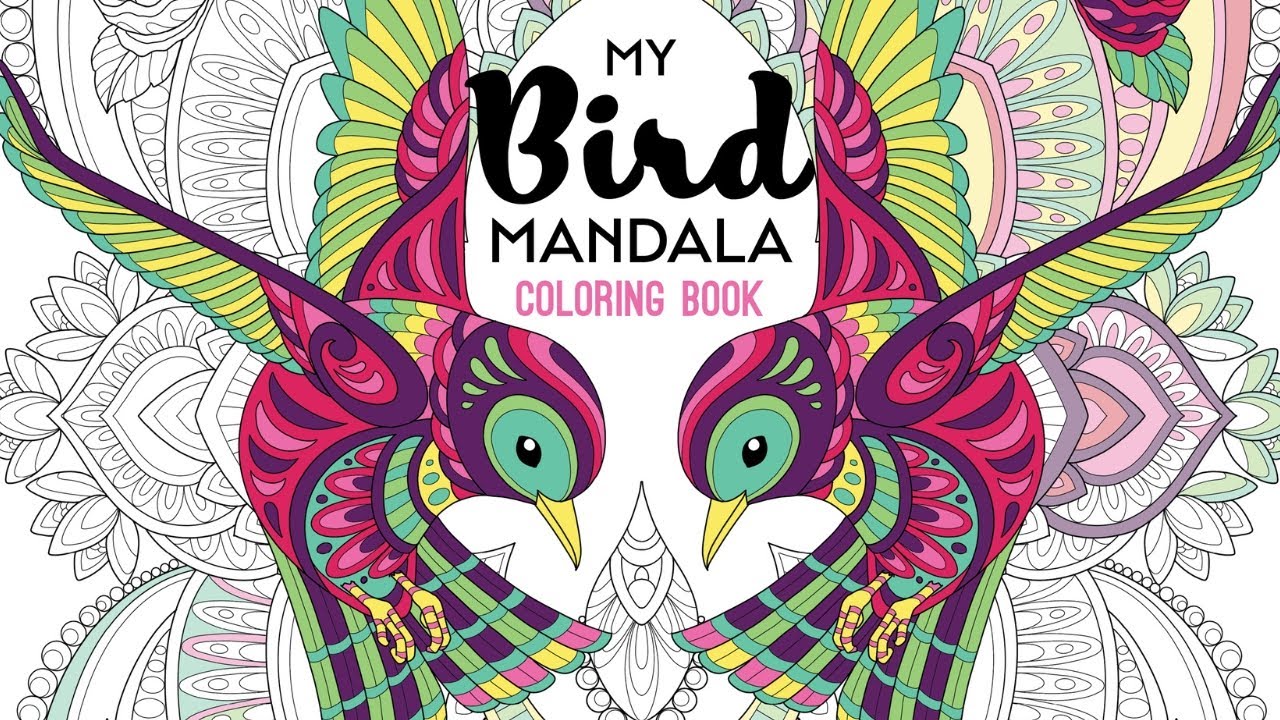 My Bird Mandala Coloring Book