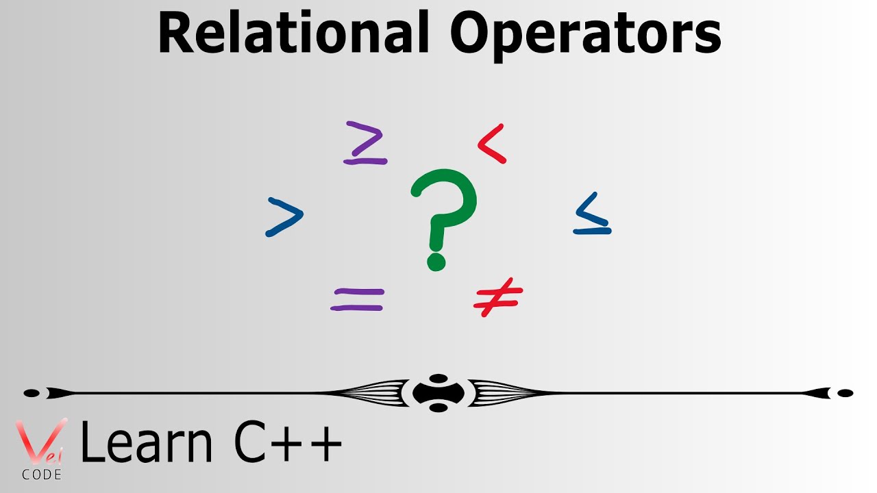 Learn Programming with C++ - Relational Operators