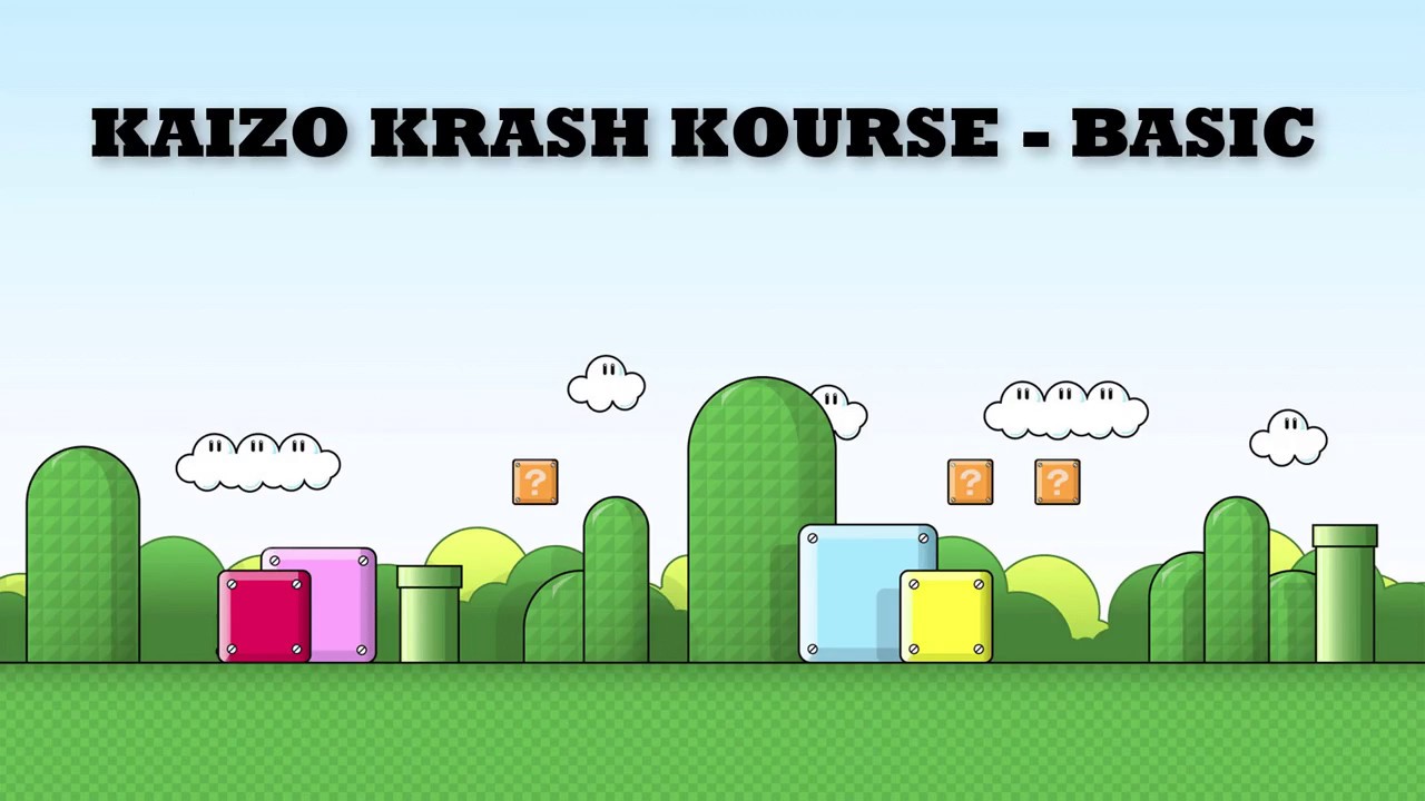 Kaizo Krash Kourse - Basic V2 ! | Improvements & Walkthrough | CEMU Custom SMM Level