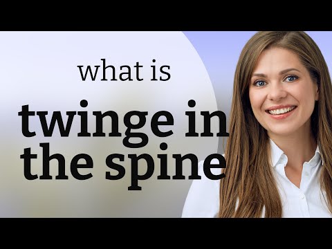 Unraveling the Mystery: "Twinge in the Spine"