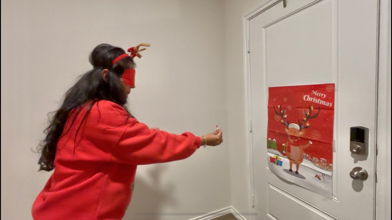 Pin the Nose on the Reindeer | Fun Christmas Party Game