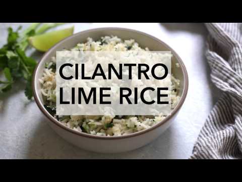 How to Make Cilantro Lime Rice