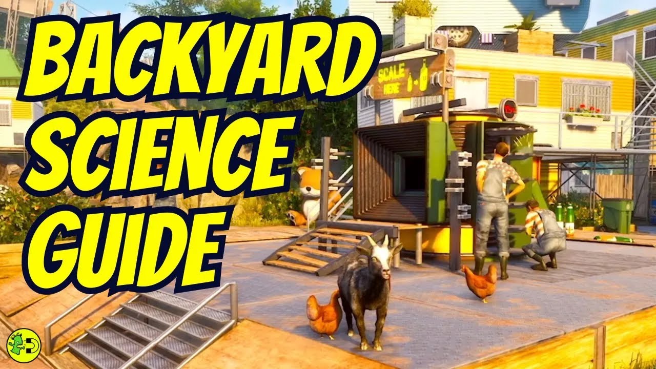 Goat Simulator 3 Backyard Science Event Guide