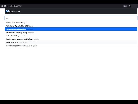 Lexical (BM25) and Neural (Sparse Embeddings) Hybrid Search with Autocomplete Using OpenSearch