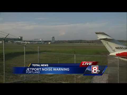 Aircraft noise advisory issued ahead of taxiway repairs at Portland Jetport