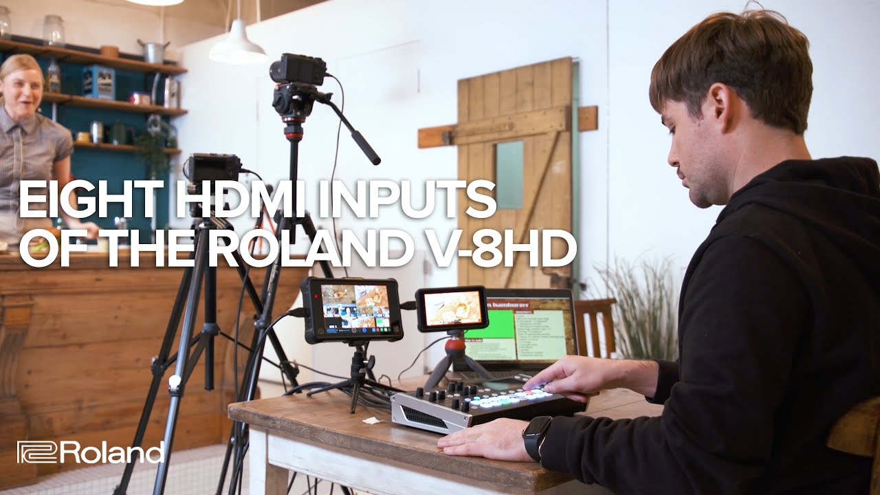 Buy - Roland V-8HD (V8HD) HD Video Switcher