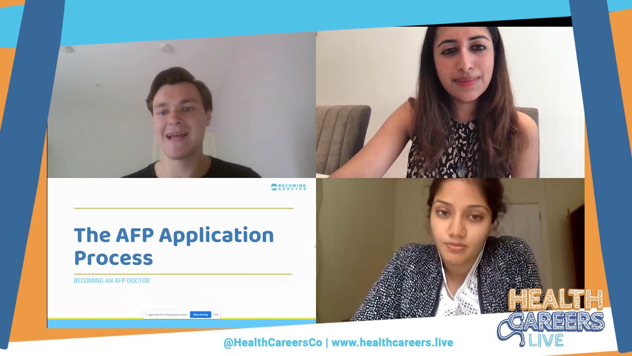 Academic Foundation Programme AFP application process