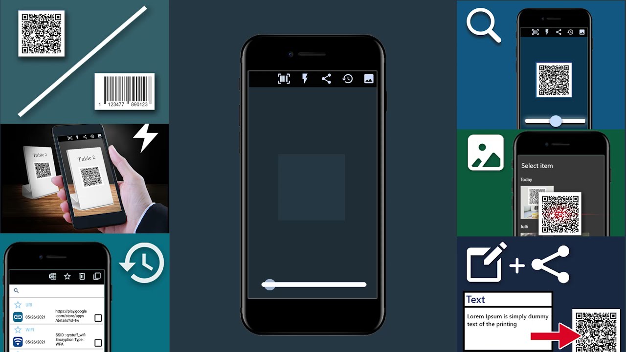 Tiny Barcode reader : QR code scanner free