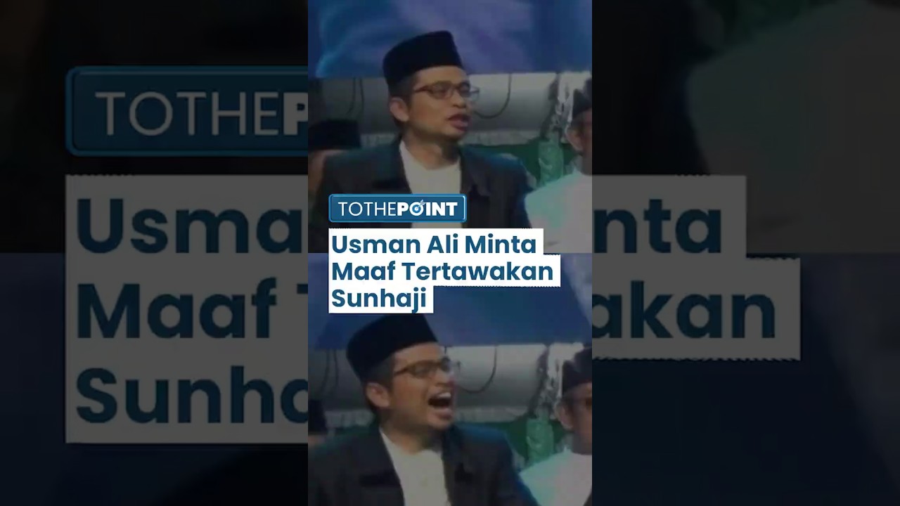 KH Usman Ali Salman yang Ikut Tertawakan Sunhaji Bareng Gus Miftah Minta Maaf: Terbawa Suasana ...