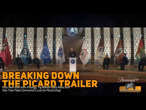 Star Trek: Picard Season Two Trailer Breakdown : Prodigy Images & Reno's Appearances