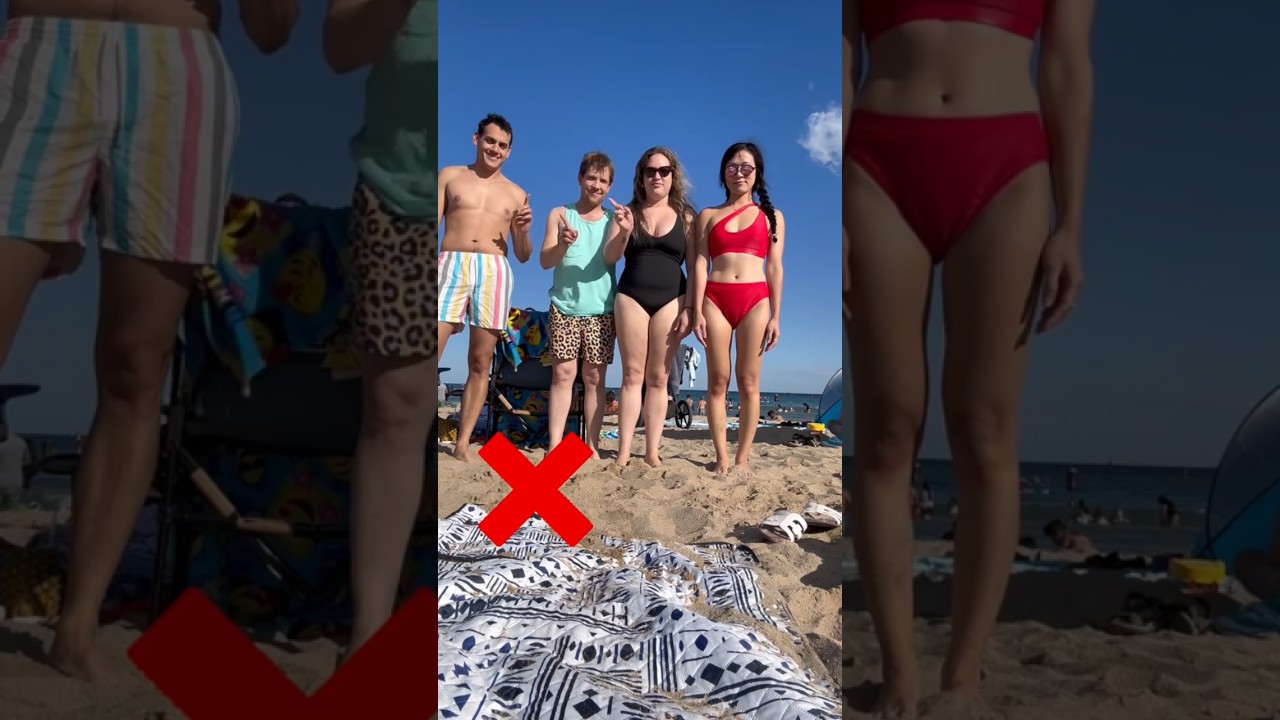 Beach photo pose idea