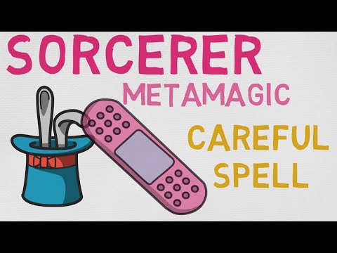 Metamagic #1: Careful Spell (DnD 5E)