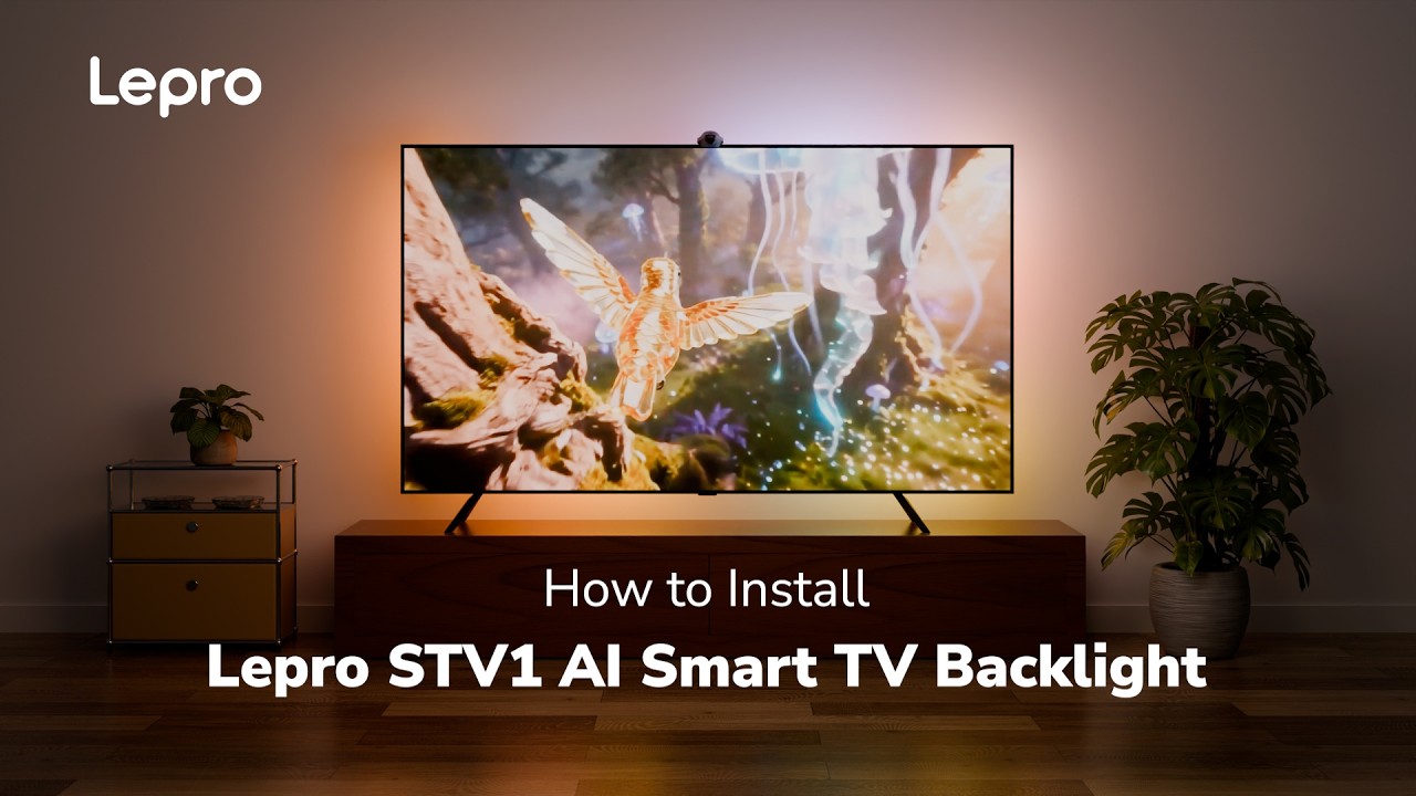 How to Install Lepro STV1 Al Smart TV Backlight