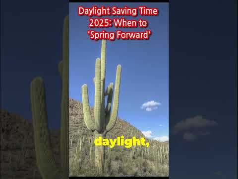 ♥Daylight Saving Time 2025: When to 'Spring Forward' #daylight #news #time