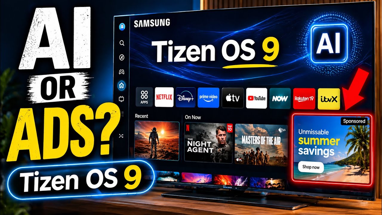Samsung Tizen 9 AI Is Watching You?