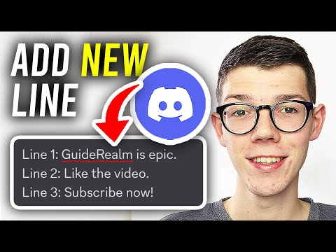 How Make A New Line In Discord Message - Full Guide