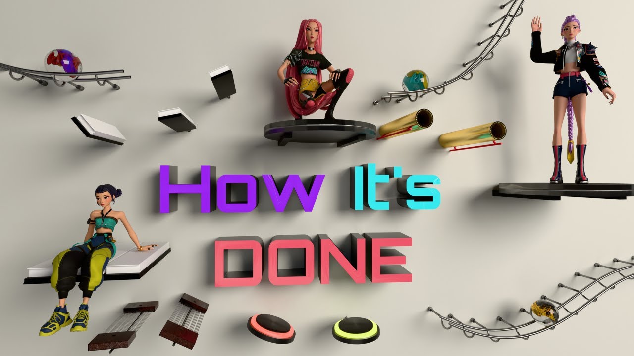KPop Demon Hunters 'How It's Done' on Cool Music Instruments