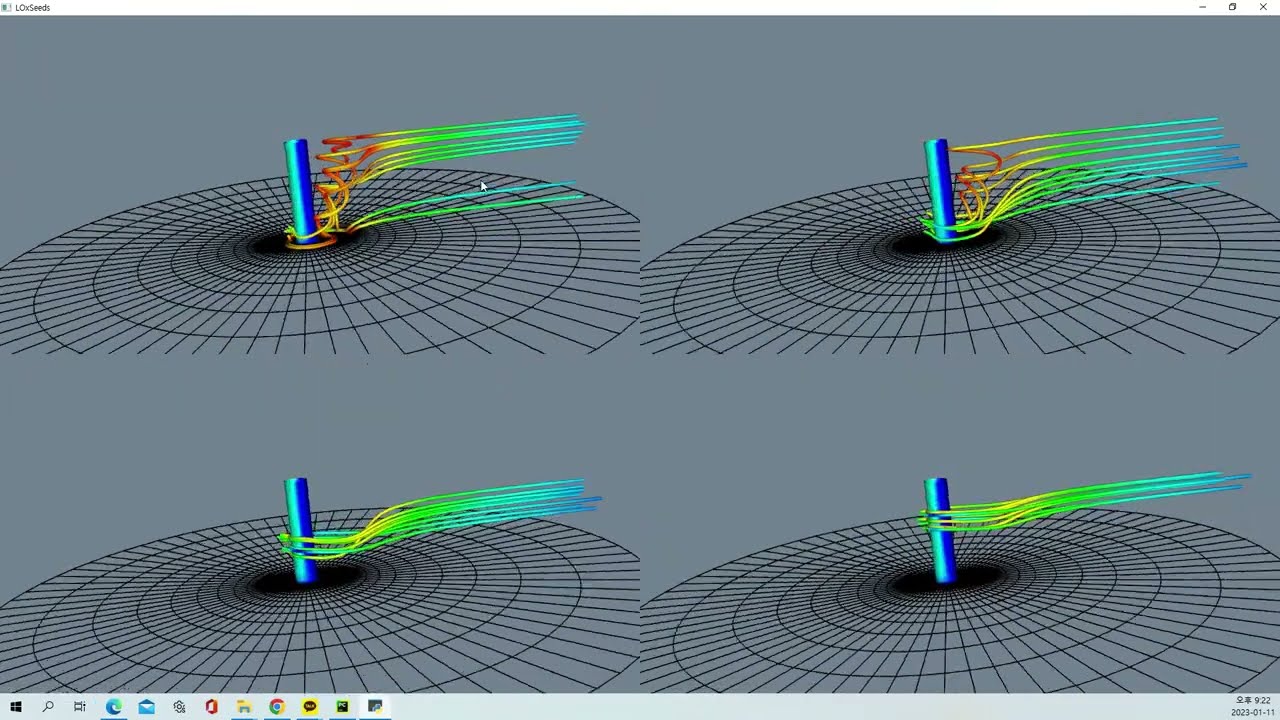 VTK Python Example - LOxSeeds