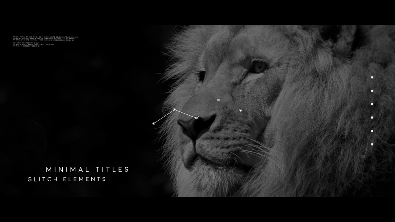 Free After Effects Project : Modern Glitch Opener