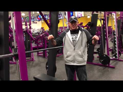 Planet Fitness Smith Machine - How to use the Smith Machine for the bench press at Planet Fitness