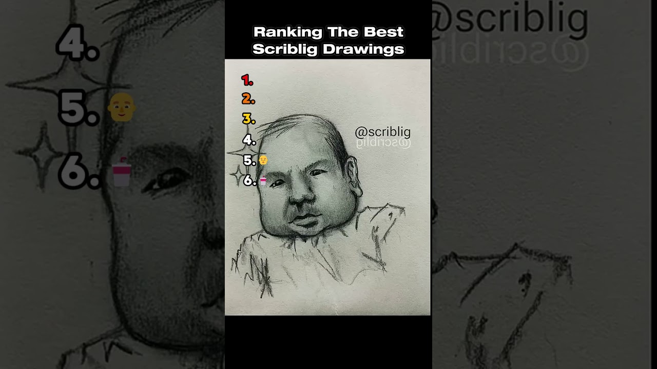 Ranking The Best Scriblig Drawings (Part 11) #ranking #funny #drawing
