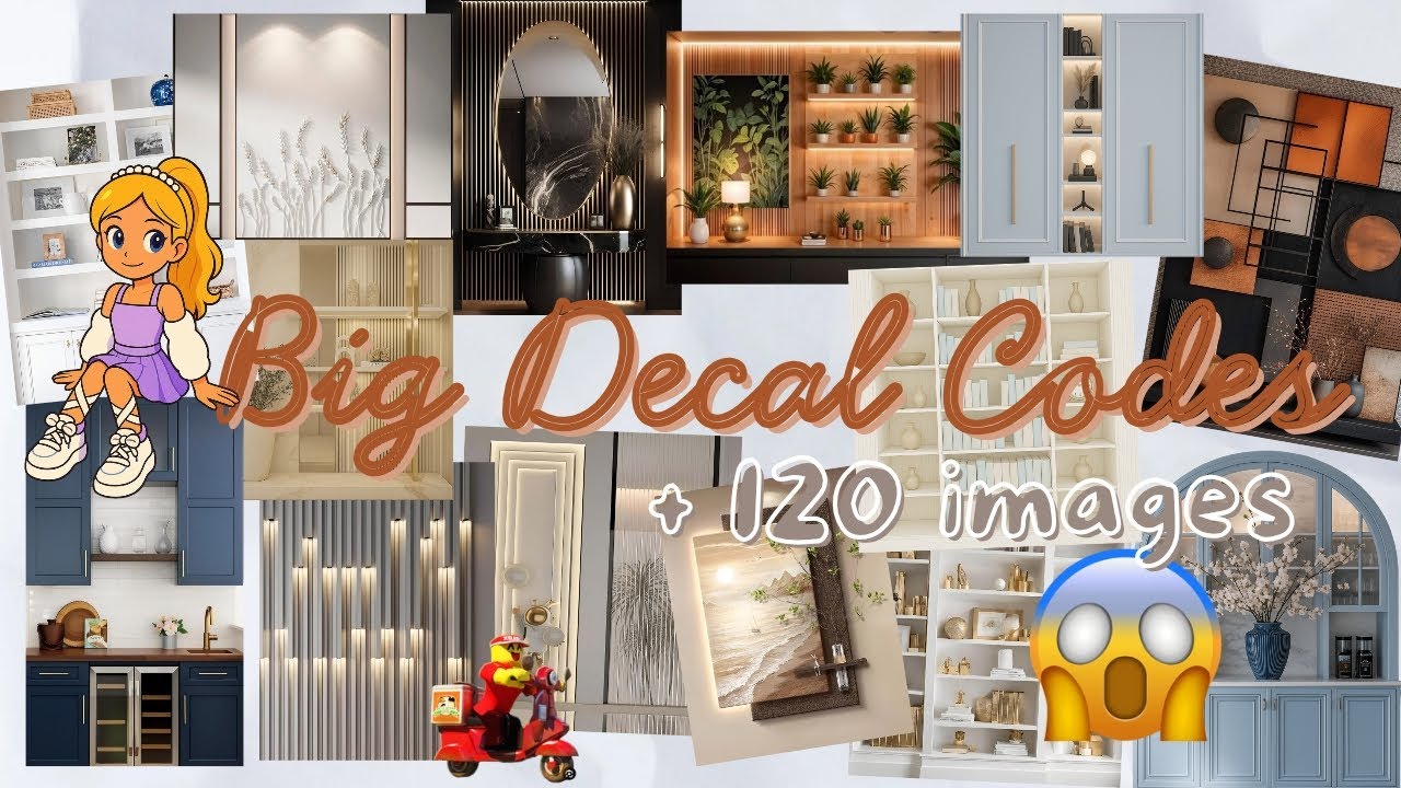 Big Decal Codes - Work at a Pizza Place #roblox