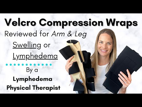 Velcro Compression Wraps for Swelling and Lymphedema - Compression Garments Reviewed